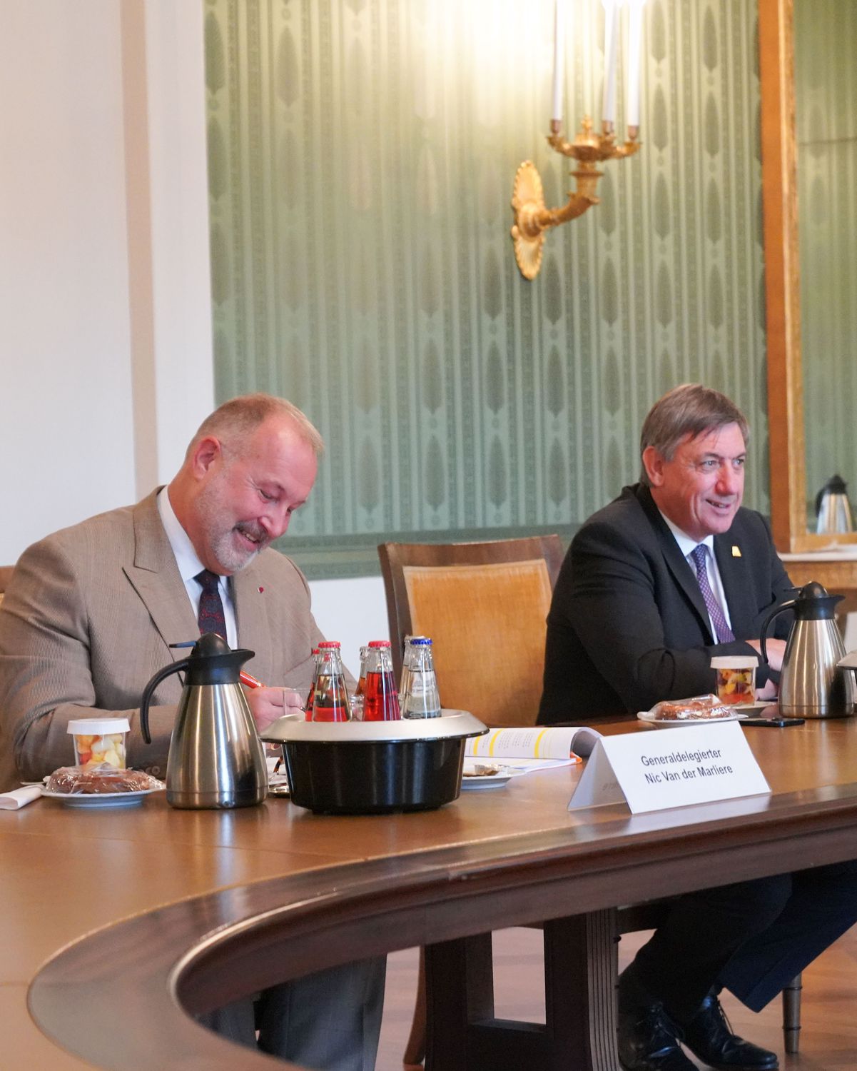 Ministerpräsident Jan Jambon besucht München - Kultur aus Flandern